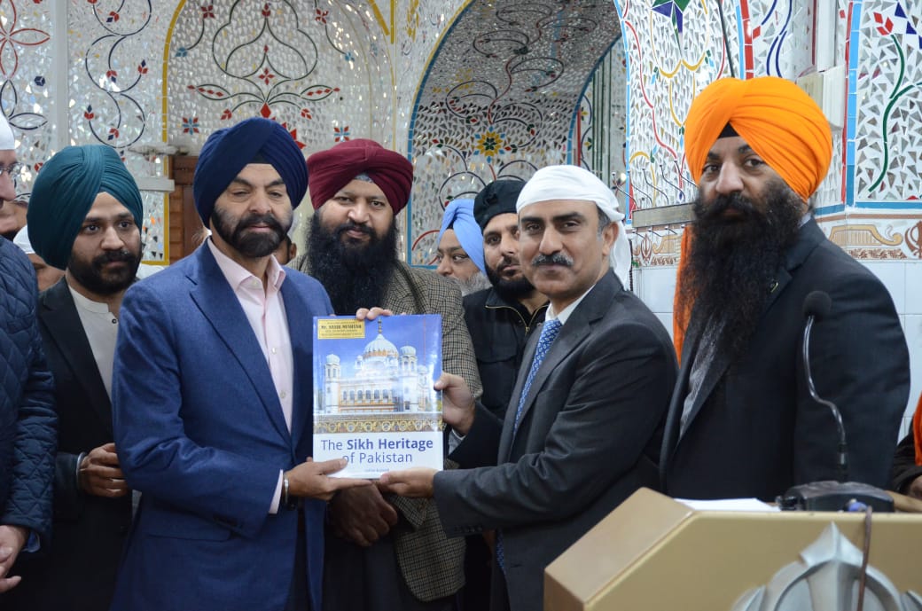 World Bank President Ajay Pal Singh Banga visited Gurdwara Sri Panja ...